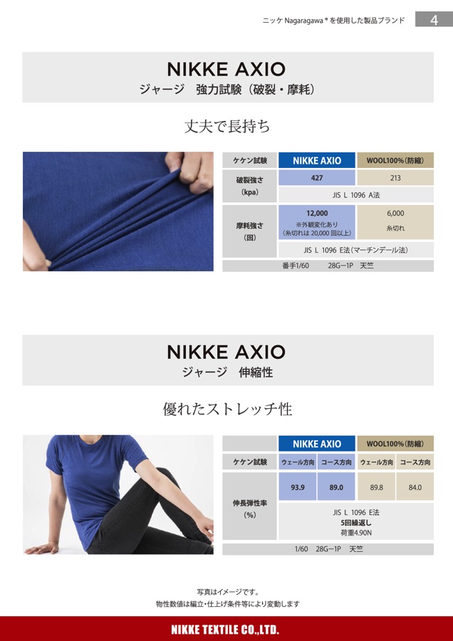 NIKKE AXIO | NIKKE TEXTILE CO.,LTD.